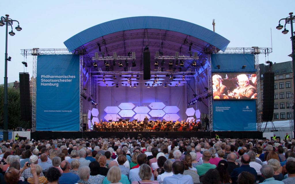 Rathausmarkt Open Air, Hamburg Germany - Alcons Audio